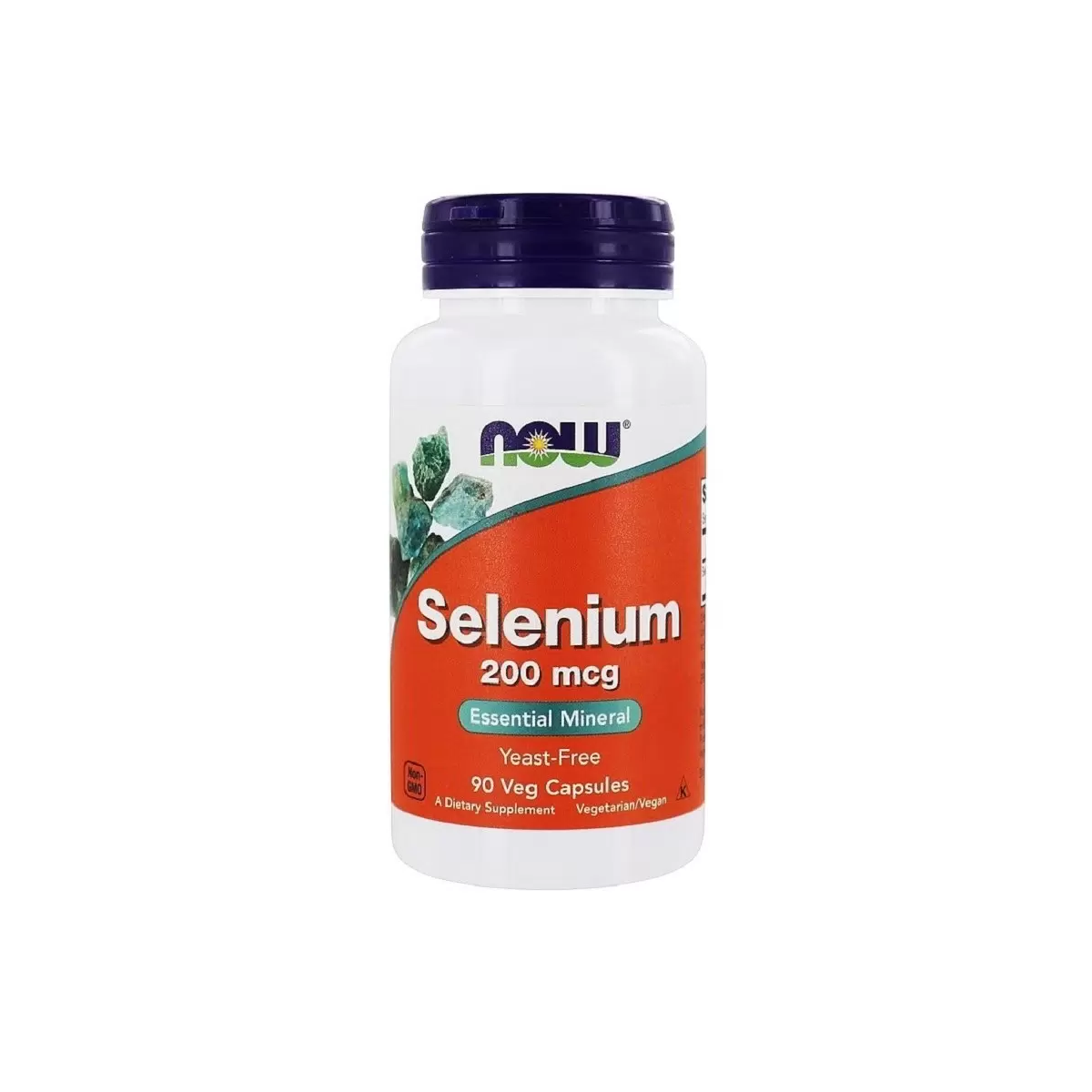 NOW Foods, Selenium Yeast Free, Селен в капсулах, 200 мкг, 90 шт.