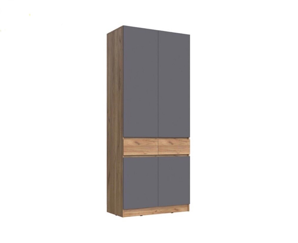 Прихожая Роджина метра. Модульная ЛДСП Дуб Крафт золотой/Графит