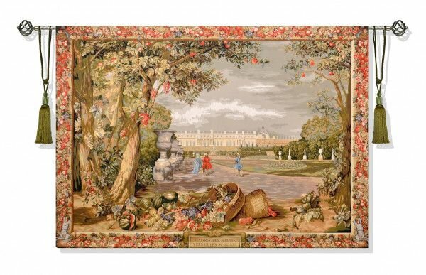 Панно гобеленовое на стену "Сад Версаля", 135х200 см / Гобелен
