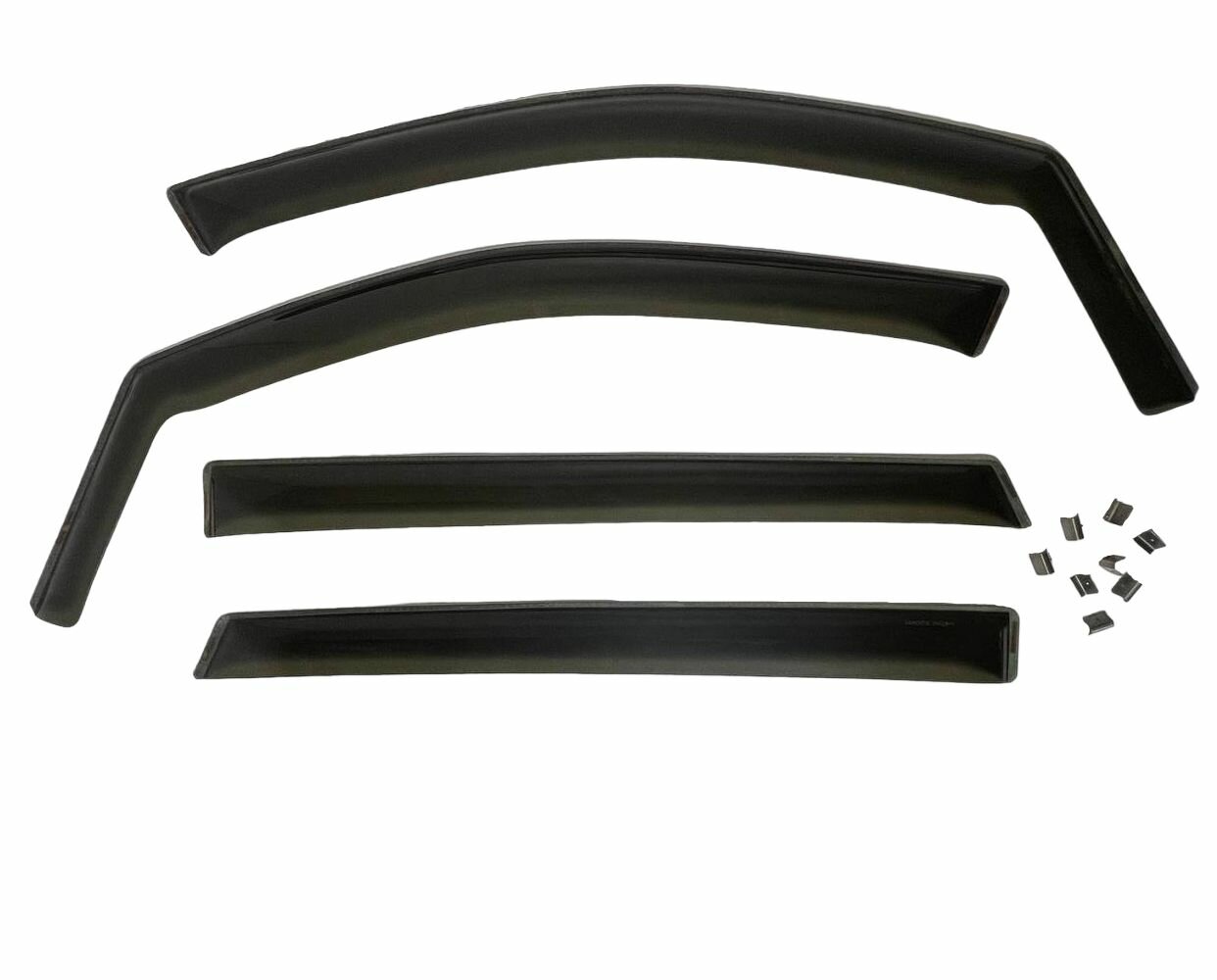 Дефлекторы окон (ветровики) на Kia Sorento IV (2020->) (вставные)