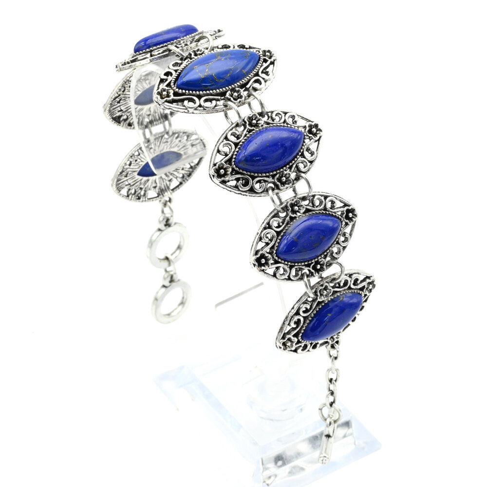 Браслет, лазурит