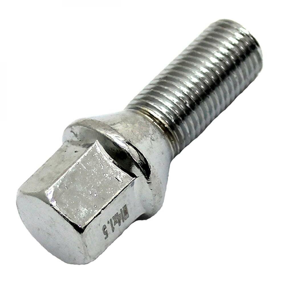 Болт колесный M14X1,50X28 Хром Конус с выступом ключ 17 мм 174110 (Матрикс)