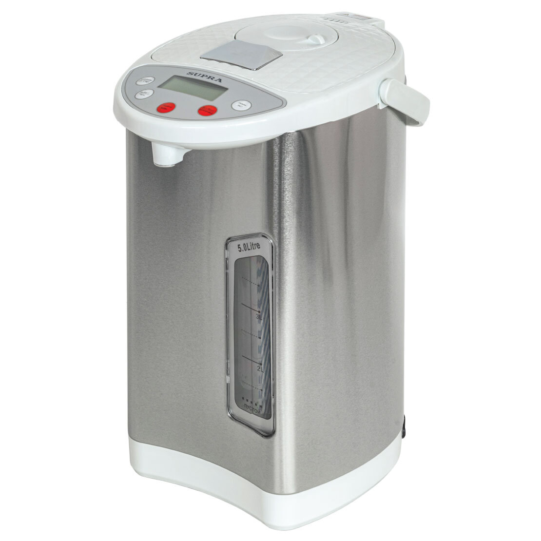 Термопот Supra TPS-5011, автоматический насос, 5 л, серебристый