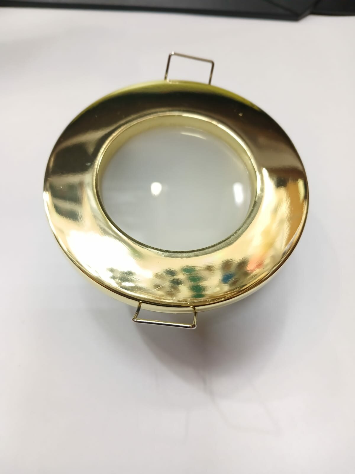 Светильник Светкомплект DS82, IP65, галогенные лампы, потолочный, золотой