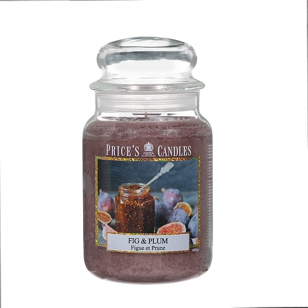 PRICE'S CANDLES Свеча ароматическая "Fig & Plum" 630g