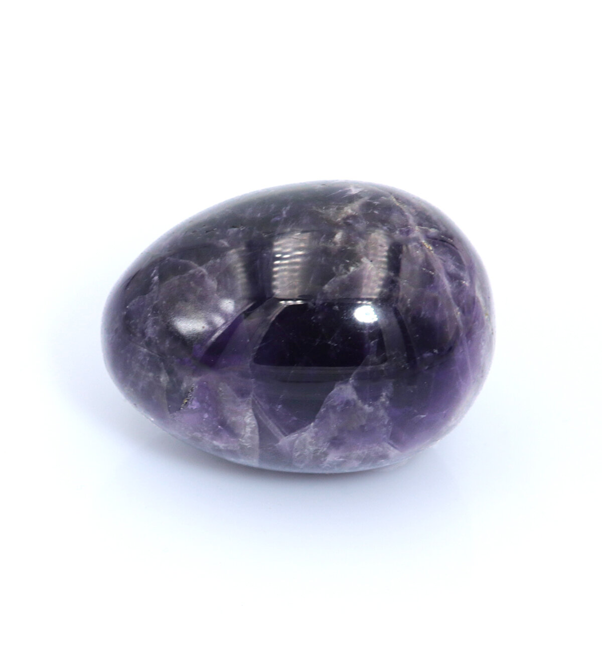 Яйцо из натурального камня - Аметист (4 cм)