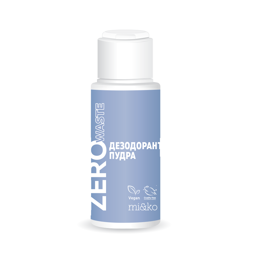 Дезодорант-пудра Zero Waste, 30 мл, Mi&Ko