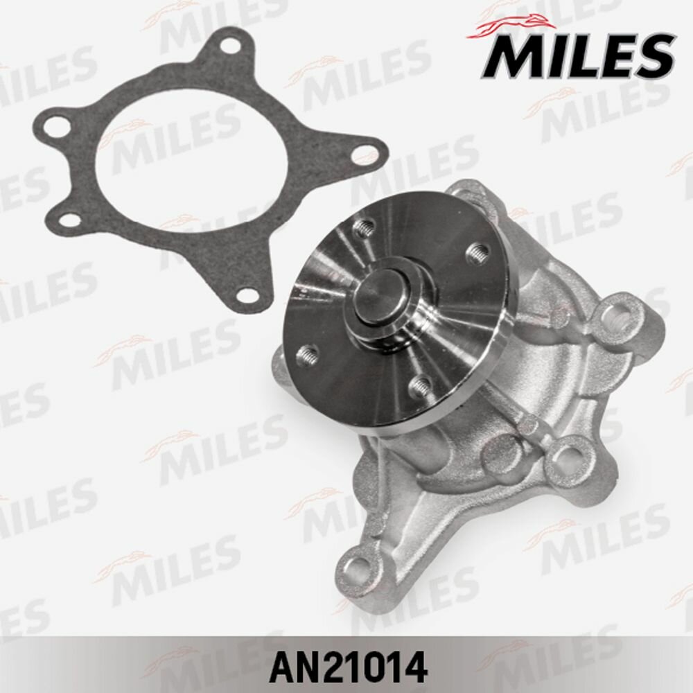 Насос водяной MILES AN21014 для а/м KIA SOUL/CEED/CERATO/HYUNDAI SOLARIS -11 / ELANTRA/i30