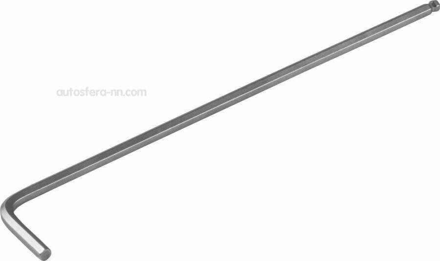 JONNESWAY H23S140 Ключ шестигранный с шаром удлиненный для изношенного крепежа H4 JONNESWAY H23S140