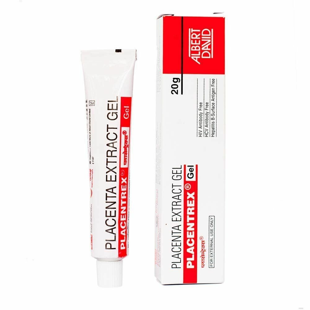 Плацентрекс / Placentrex Placenta Extract Gel / с экстрактом плаценты от морщин, антивозрастной / 20 грамм
