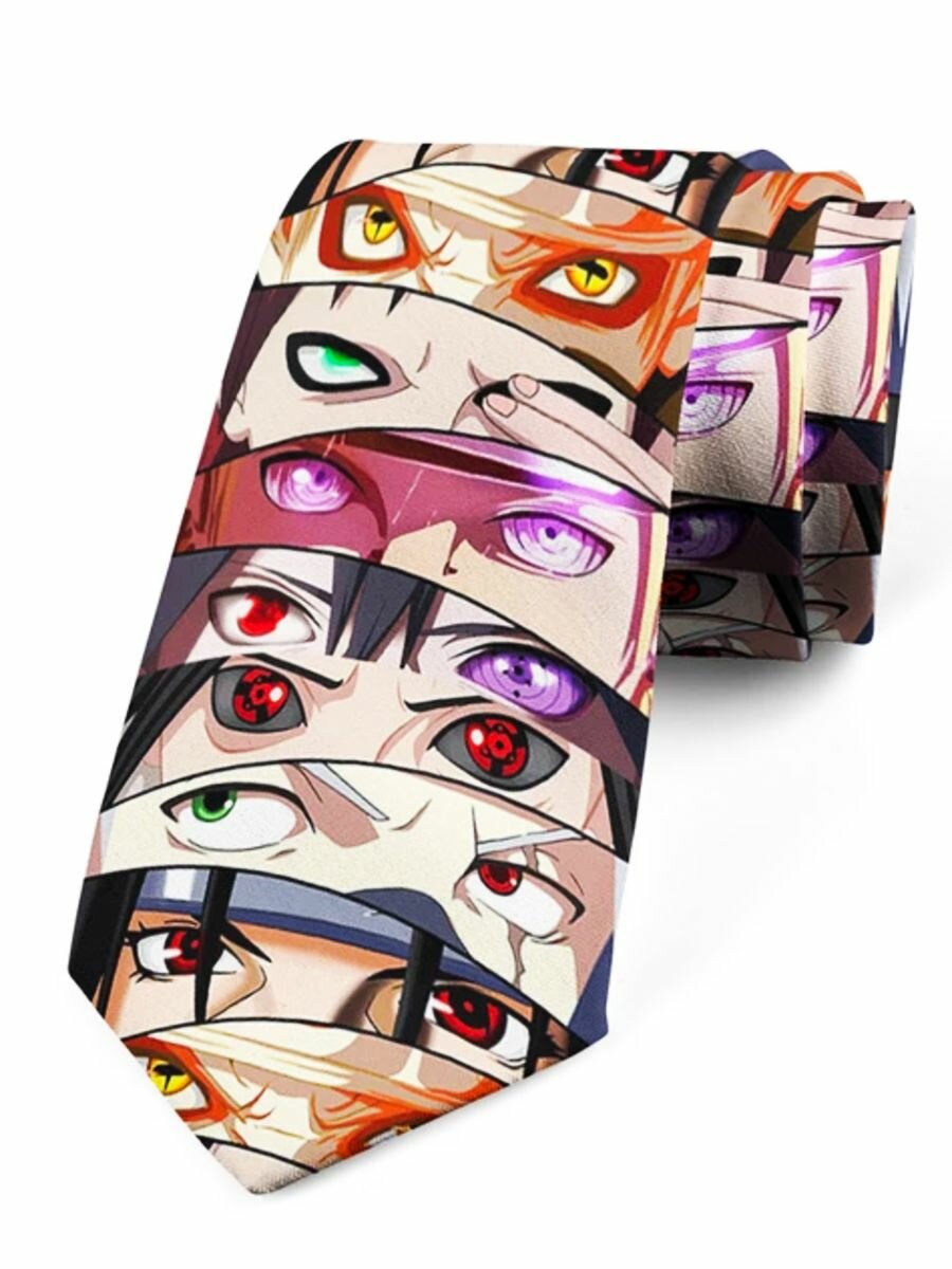 Галстук Глаз Шаринган из аниме Наруто