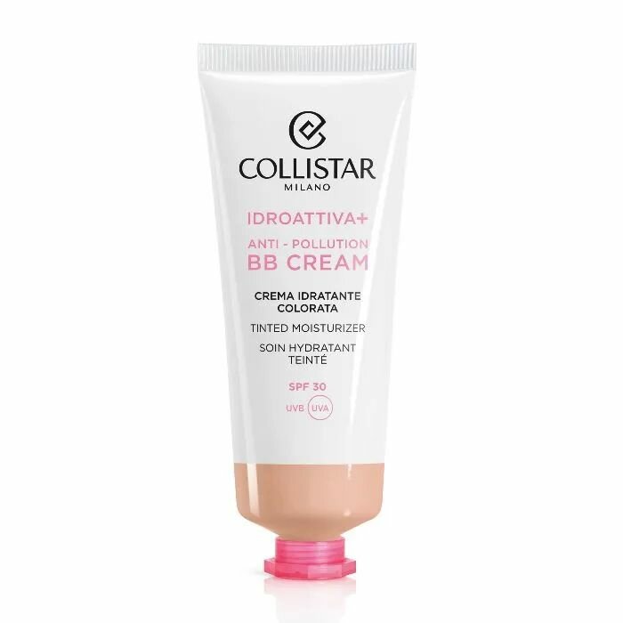 Collistar - Idro Attiva + BB Cream Anti-Pollution SPF30 Shade 3 Тональный увлажняющий и очищающий крем для лица 50 мл