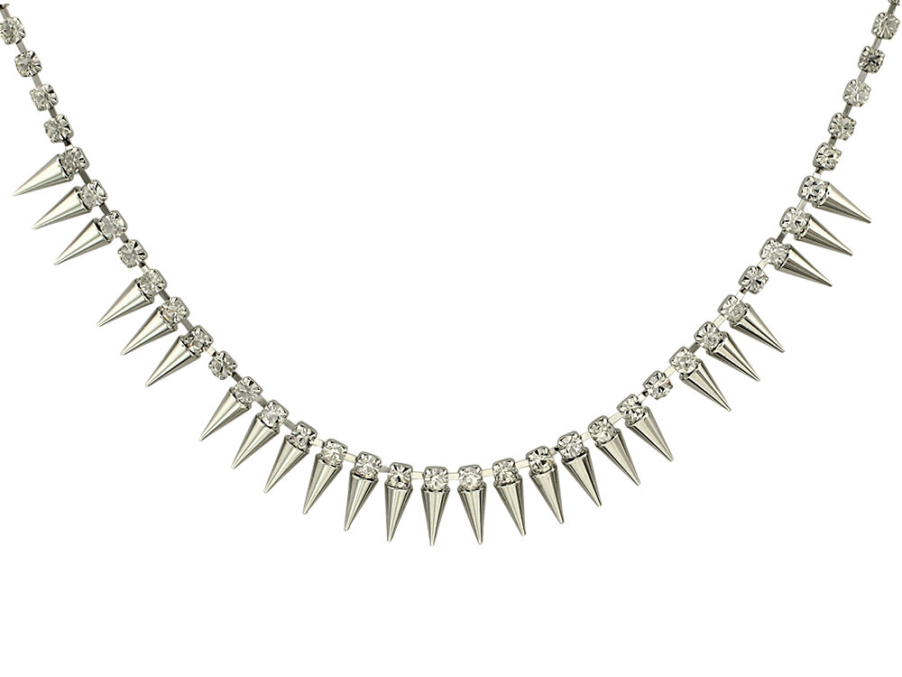 Колье, кристаллы Swarovski