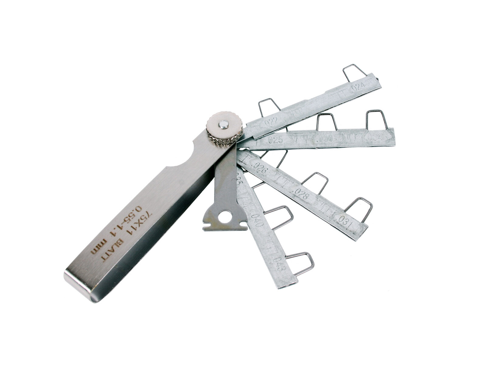 Набор щупов №1 (0.55-.1.1мм) для свечей зажигания