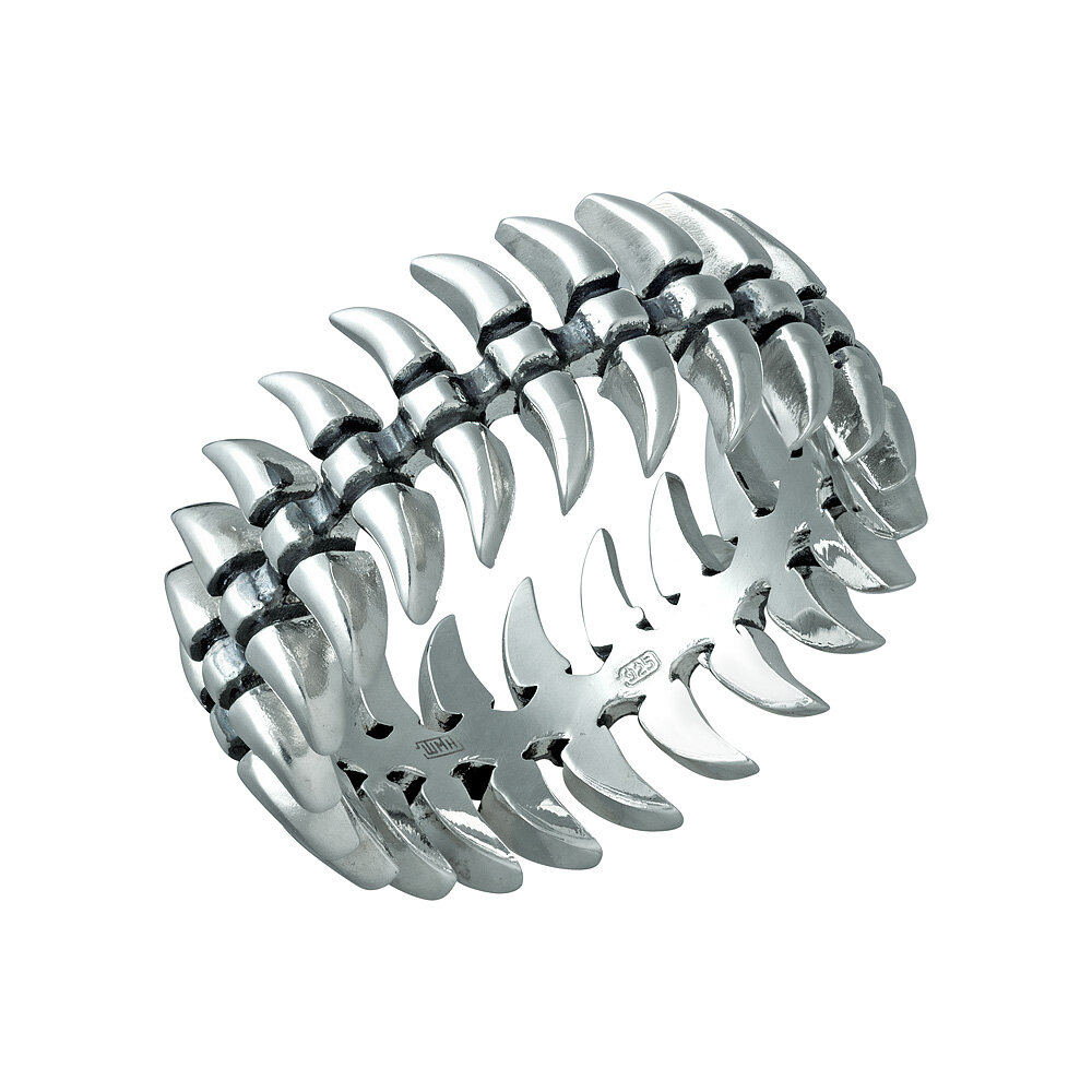 Кольцо, серебро, 925 проба