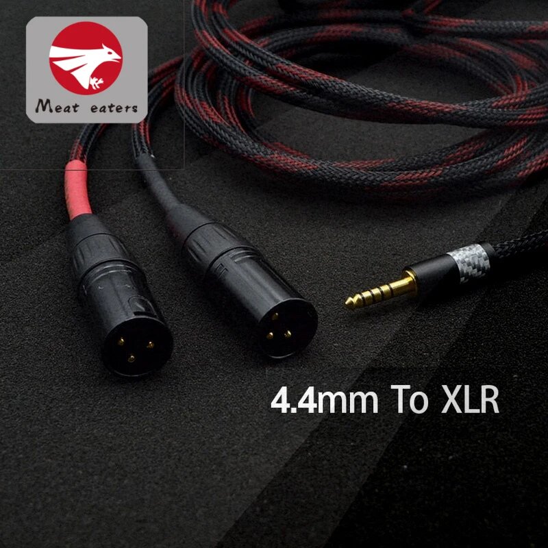 Аудиокабель MEAT EATERS 4.4мм - 2 XLR 1 метр 1 м