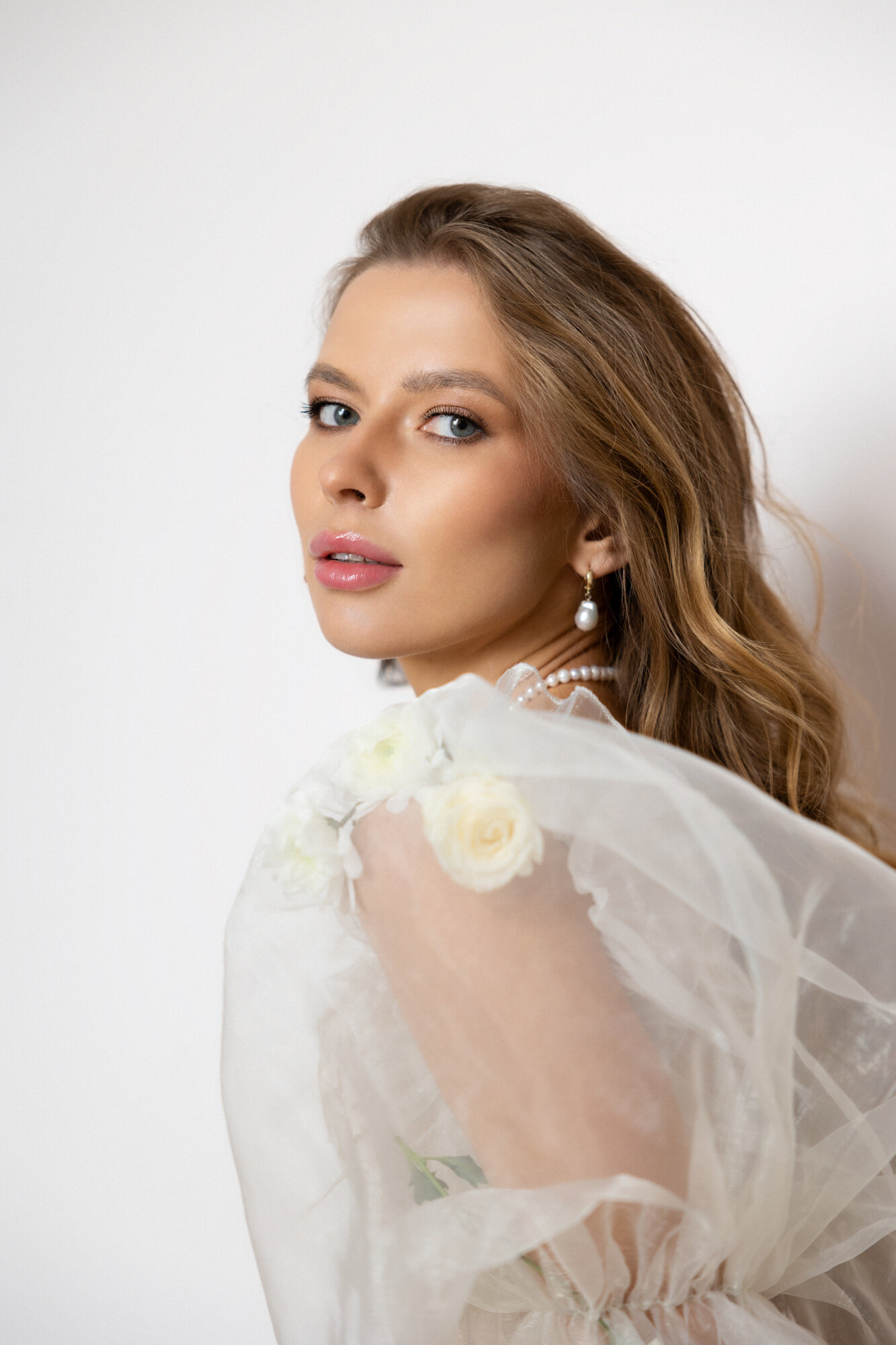 Моносерьга UNEVIE D'AMOUR, жемчуг культивированный, жемчуг пресноводный культивированный, жемчуг барочный, жемчуг пресноводный