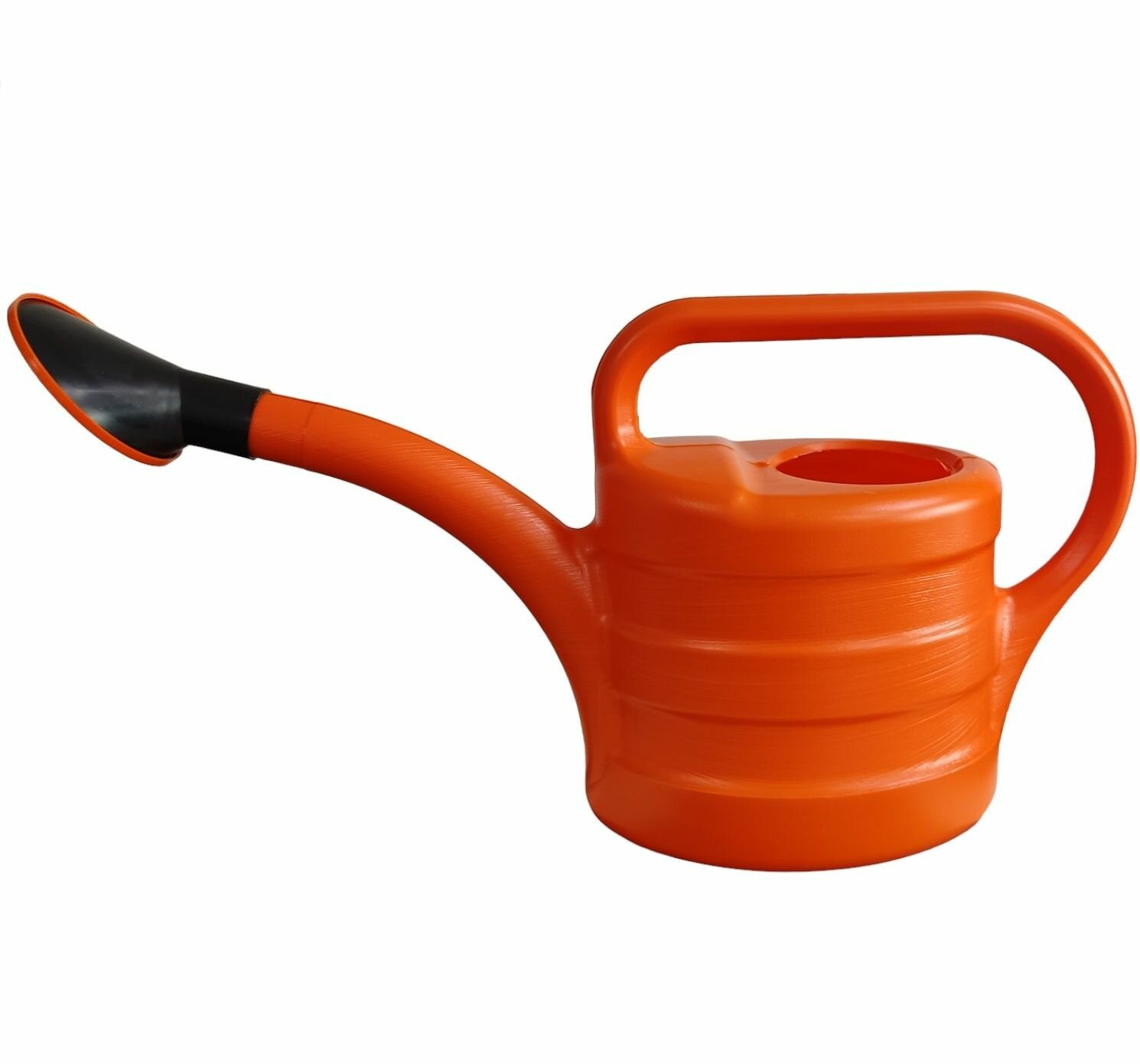 Лейка садовая 5л с рассеивателем цвет оранжевый Юнис