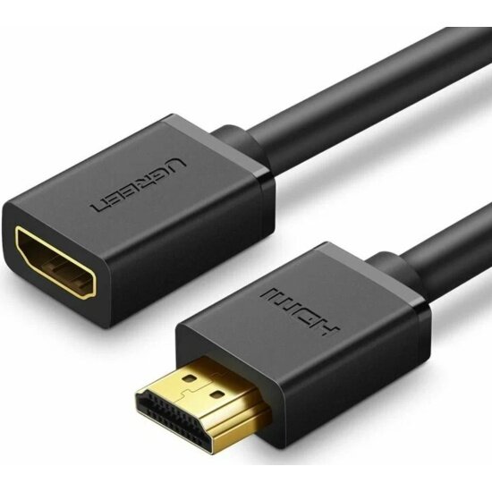 Кабель Ugreen HD107 (10142) HDMI- HDMI, 2м, черный