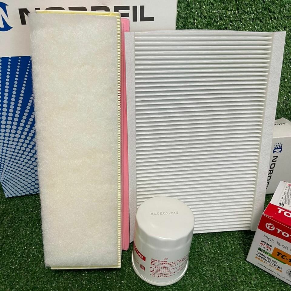 Комплект фильтров для ТО Fiat Albea 02.2005 - 03.2012 (масляный, воздушный, салонный)