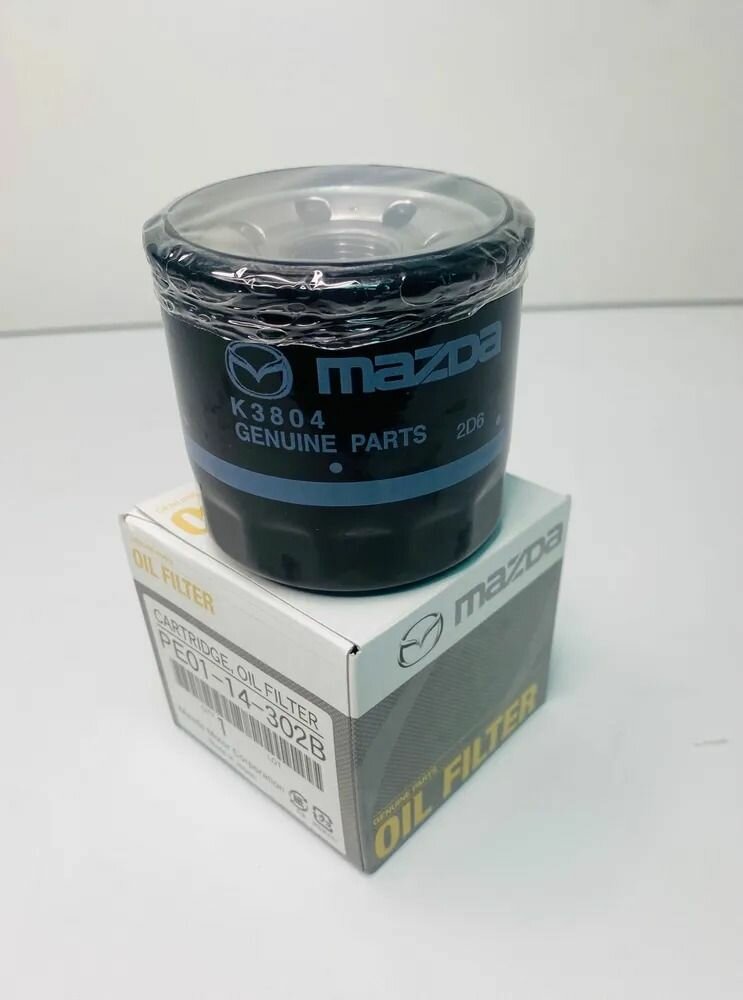 Фильтр масляный PE0114302B, подходит для Mazda 3/6/CX5