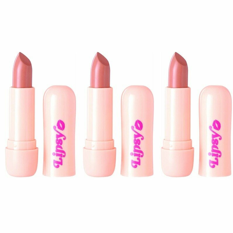 Помада в стике Beauty Bomb Lipsy, тон 03 Sassy 4г, 3 шт