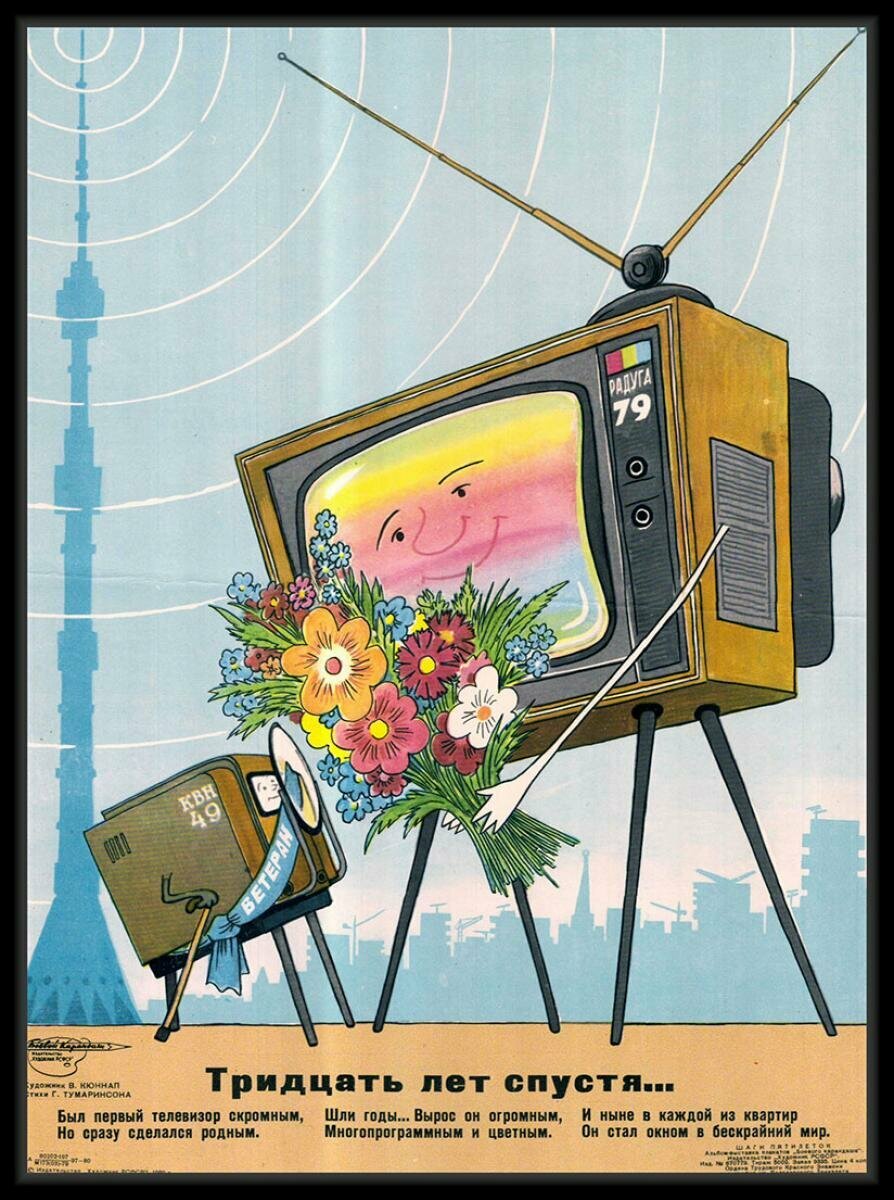 Плакат СССР легкая промышленность; Антиквариат 1980 г; Декор настенный винтажный 29/39 см.