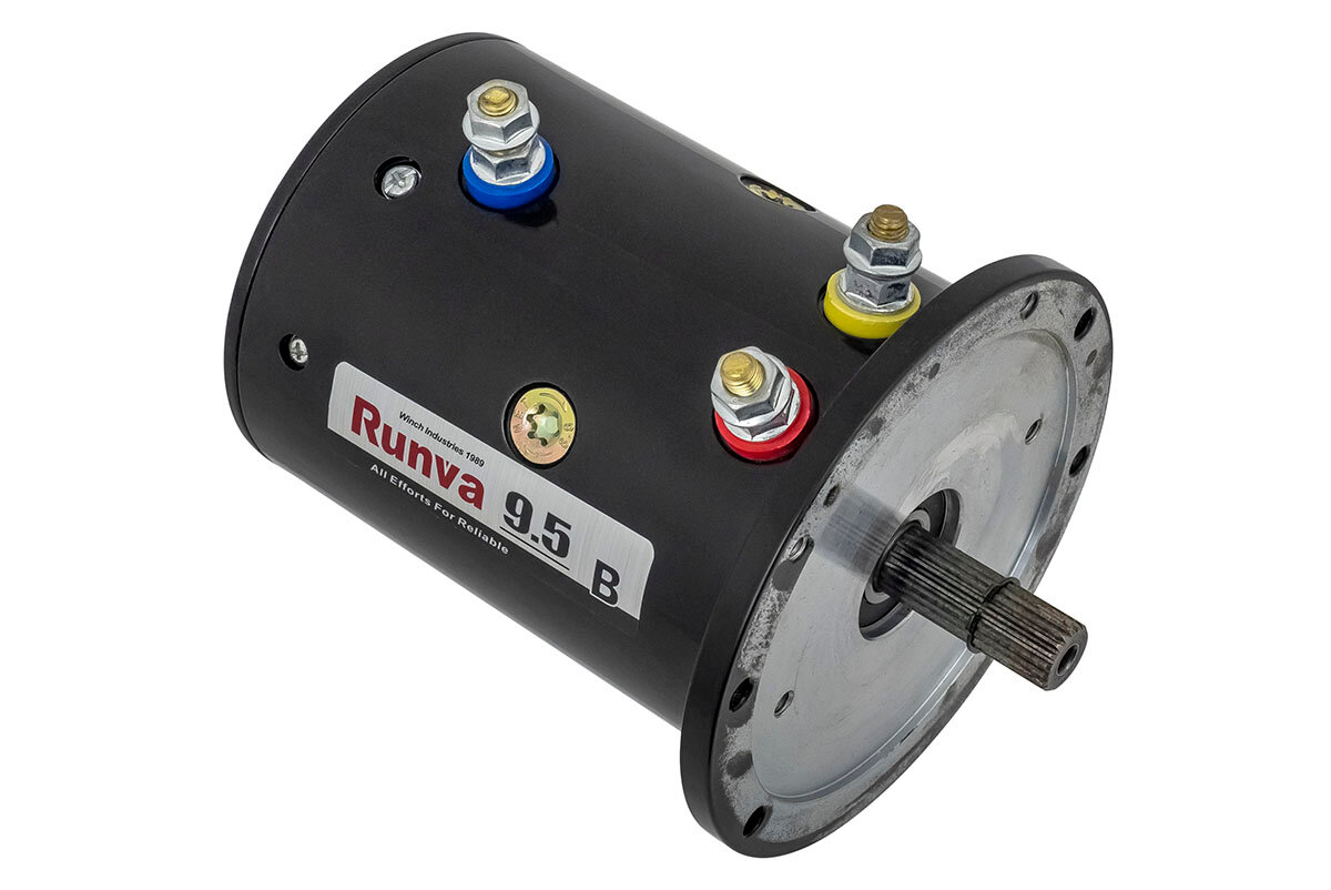 Мотор для лебедки Runva EWB9500, выходная мощность: 2,1 кВт / 2,8 л. с.