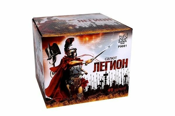 Фейерверк Фейерверк Мастер "Легион Р9081", 49 залпов