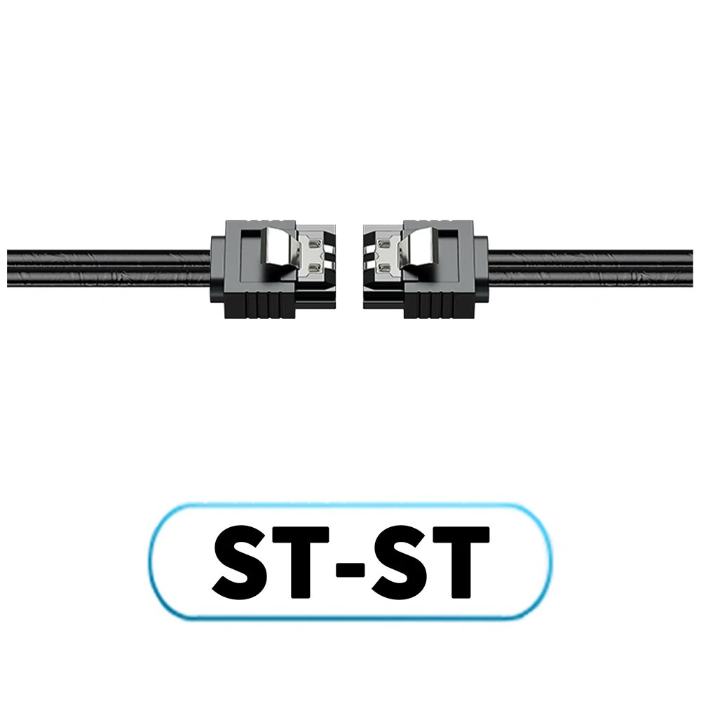 ADT-Link Кабель SATA 3,0 6Гбит/с 50cm, ST-ST