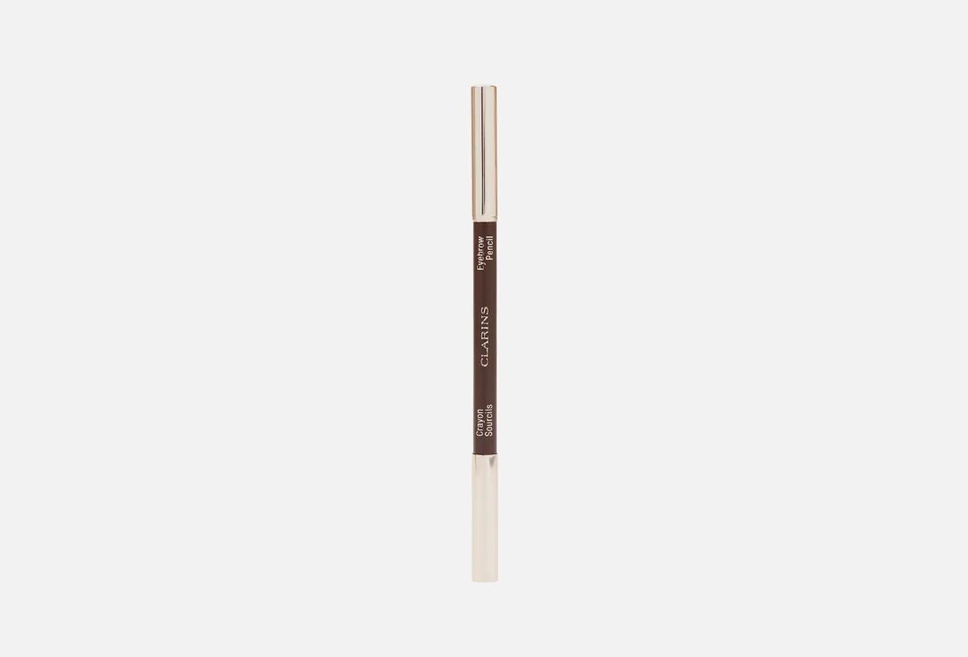 Карандаш для бровей Clarins Eyebrow Pencil Crayon Sourcils, тон 01 dark brown, 1.1 г