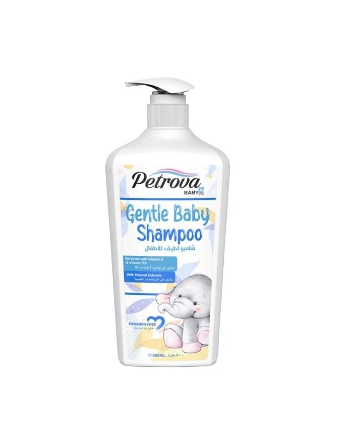 Детский шампунь Petrova BABY с первых дней жизни, мягкая формула, 500 мл