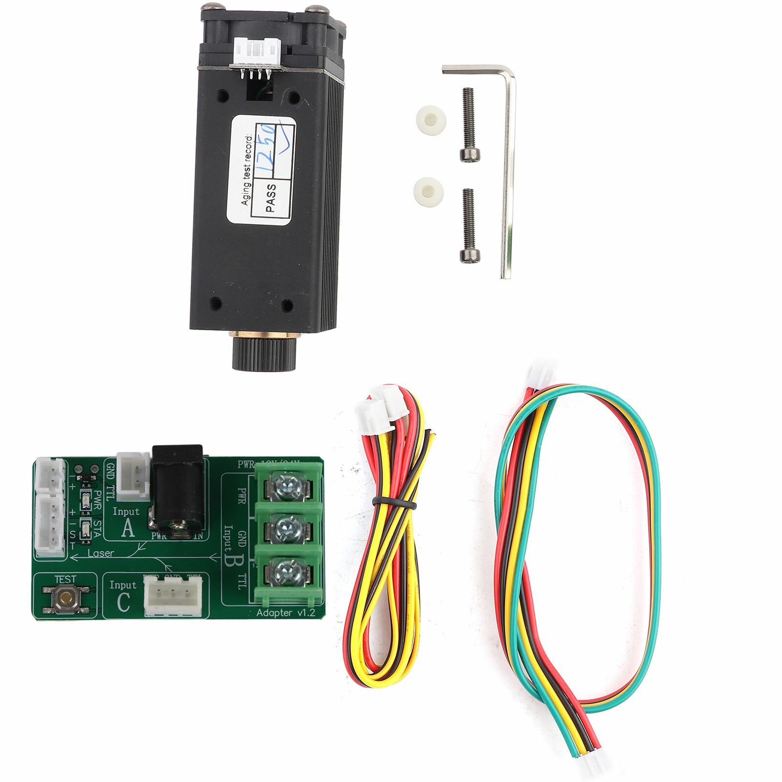 Лазерный модуль 405нм 3500мВт для гравера NEJE MASTER