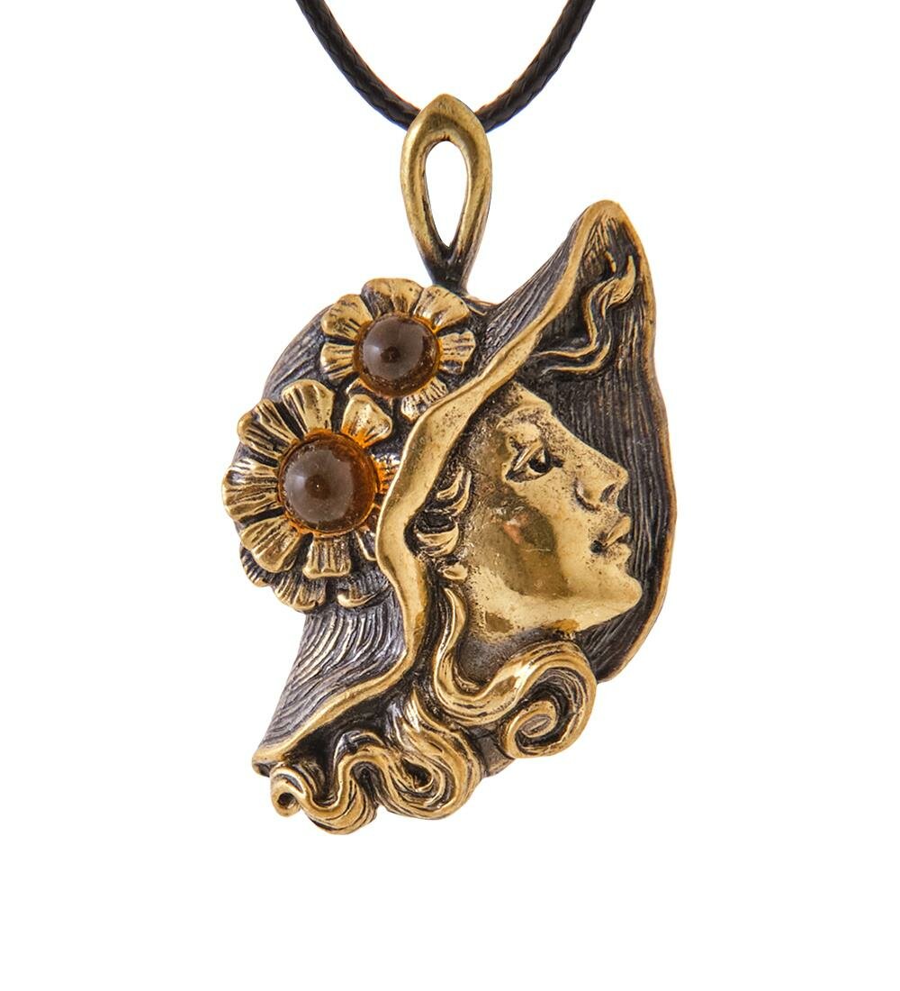 Подвеска, янтарь