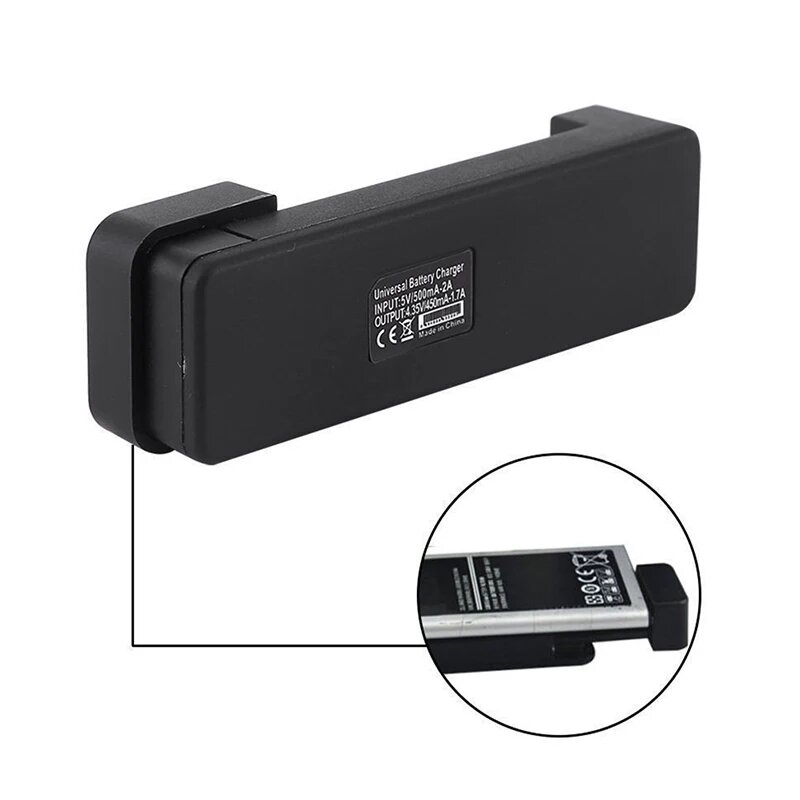 Внешнее зарядное устройство для аккумуляторов 4-9 см черное