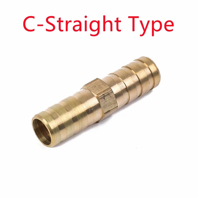 Латунный фитинг C-Straight Type, резьба 5 мм