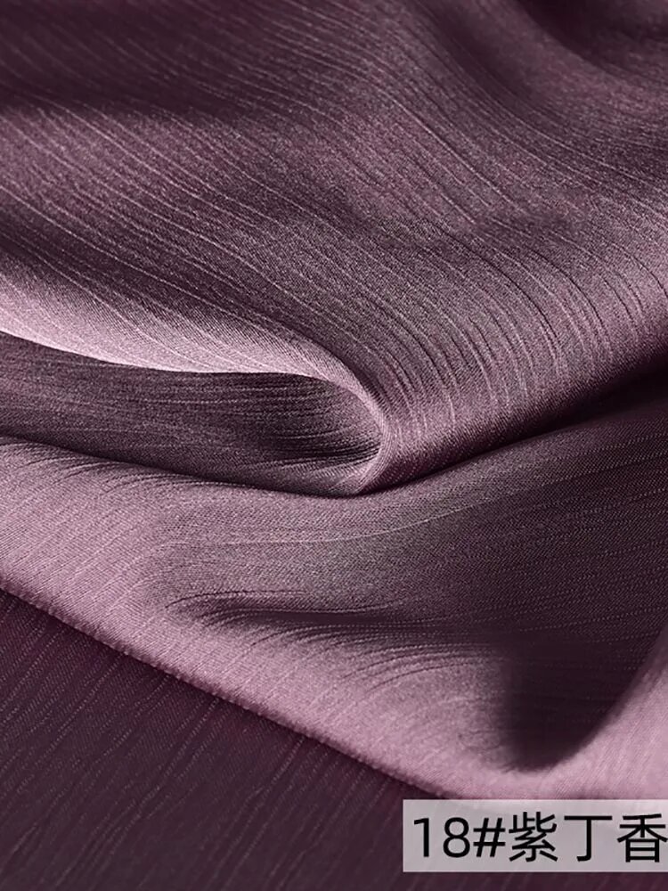 Блестящая атласная шифоновая ткань FABILL 100% Polyester Фиолетовый, Z 18