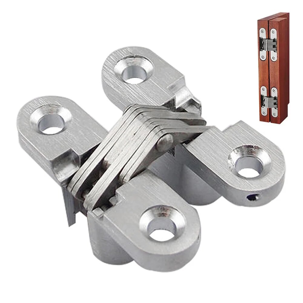 Скрытые шарнирные петли из нержавеющей стали 2 шт.