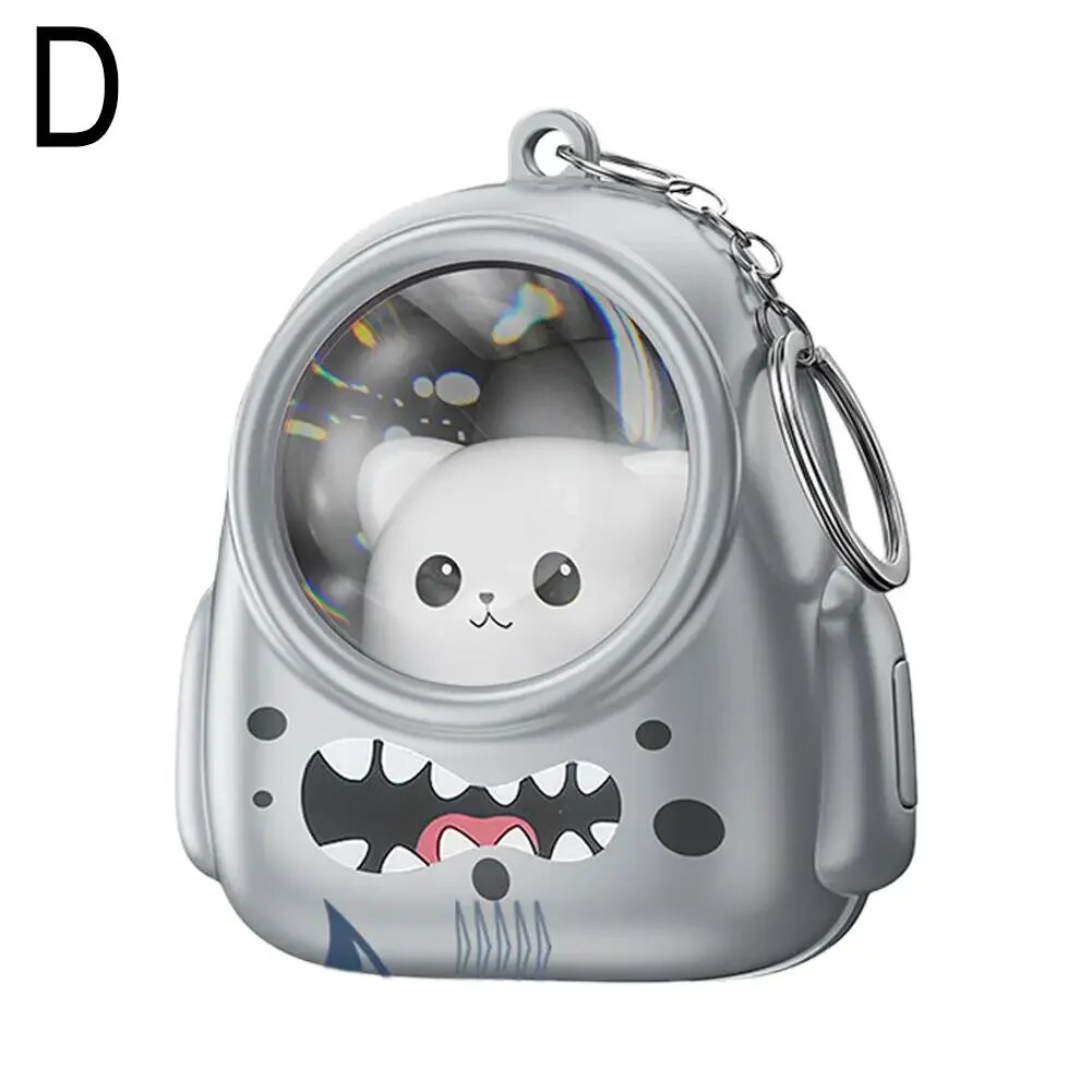 Мини-фонарик-брелок кошка ABS D