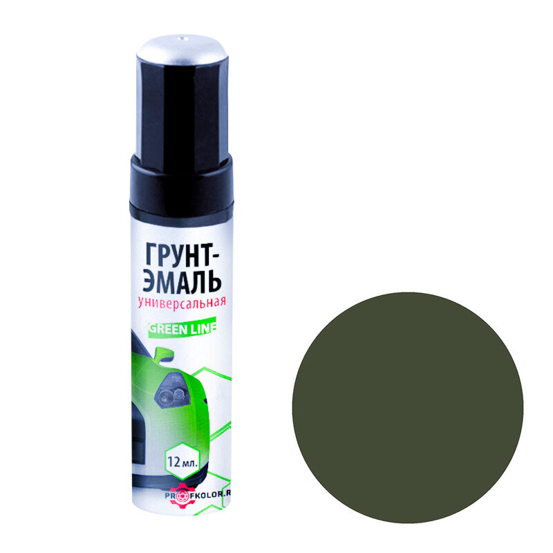 Profkolor Краска "Реставрационный карандаш" RAL 6003, название цвета "Olivgruen (оливково-зеленый)", объем 12 мл.