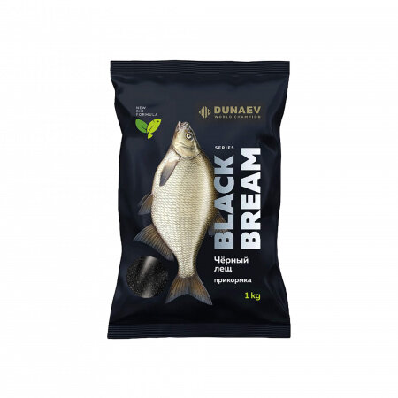 Прикормка DUNAEV BLACK Series BREAM (Лещ) 1 кг