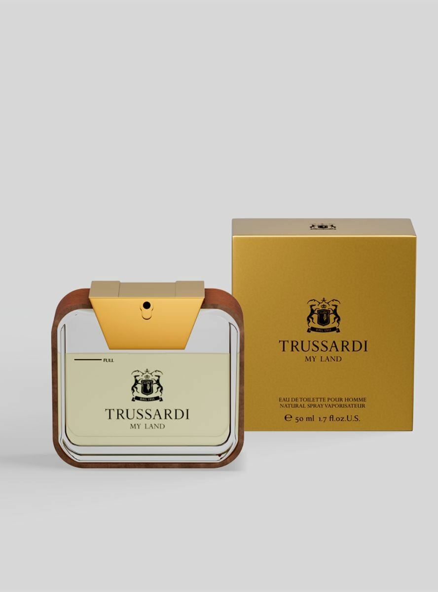 TRUSSARDI MY LAND туалетная вода мужская 50 мл / Духи мужские Труссарди май лэнд парфюм италия