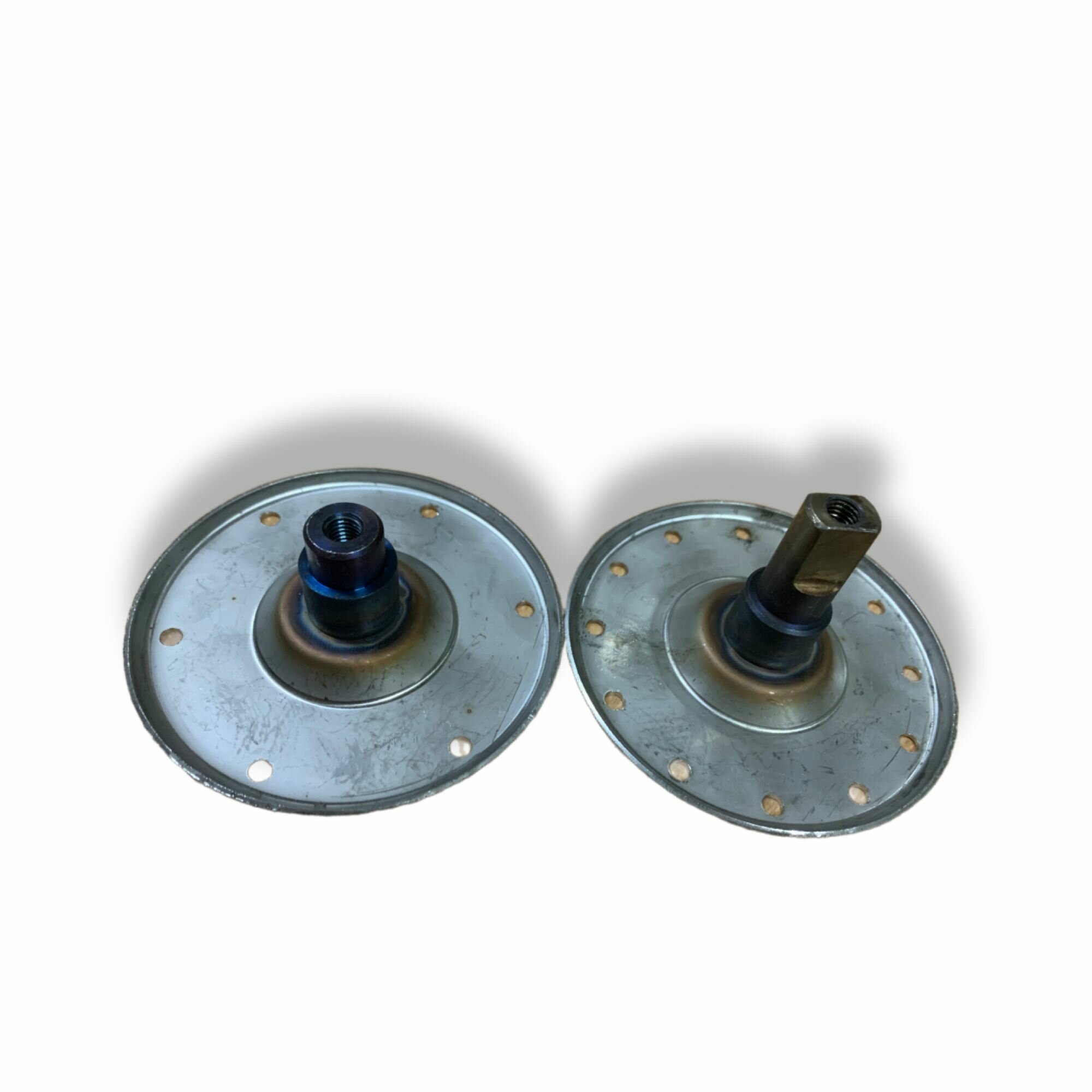 Фланцы барабана стиральной машины Electrolux, Zanussi, Aeg, под шкив 1462591015, металл вал