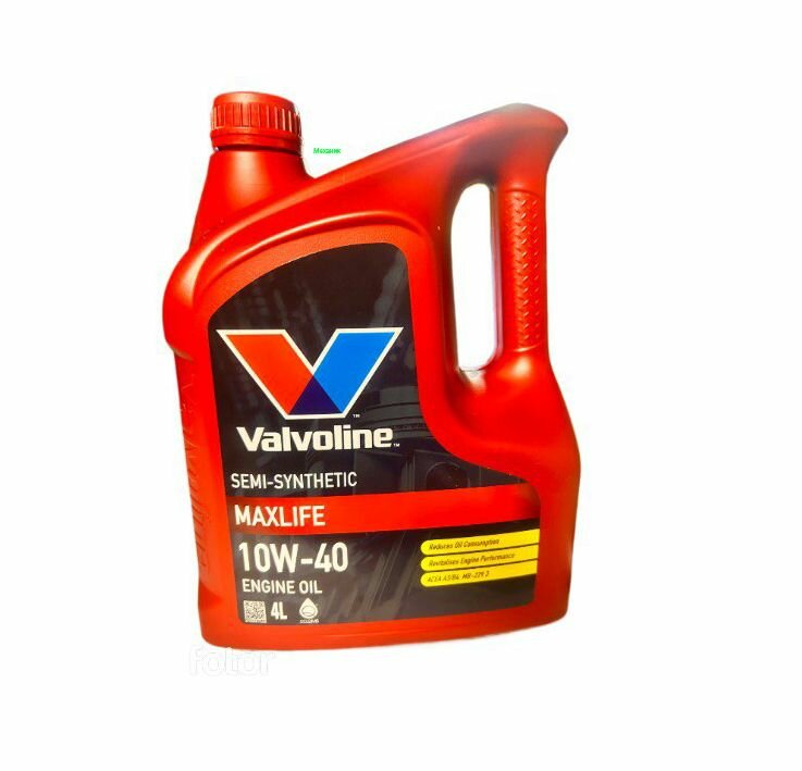 Valvoline MaxLife 10W-40, 4л моторное масло полусинтетика