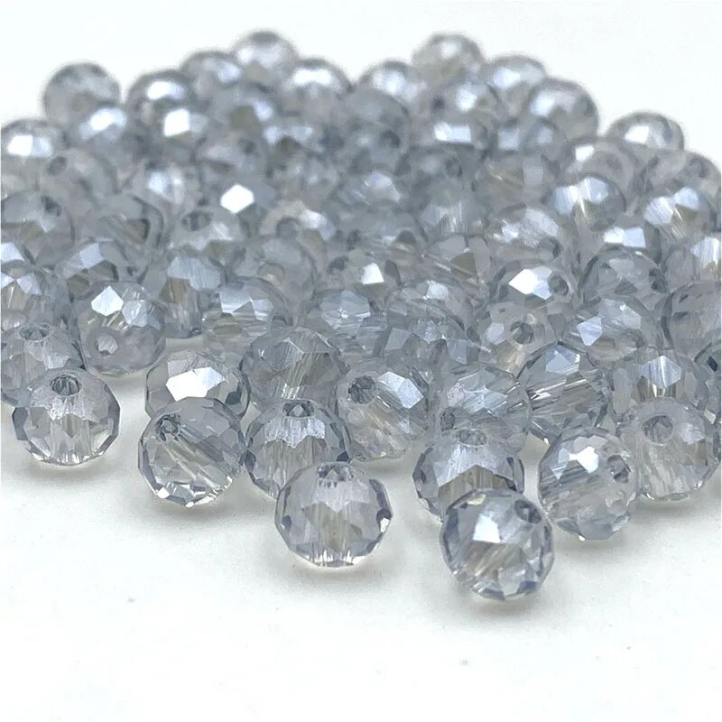 Австрийские граненые хрустальные бусины 2/3/4/6/8/10 мм 6mm(about 89pcs), DC40