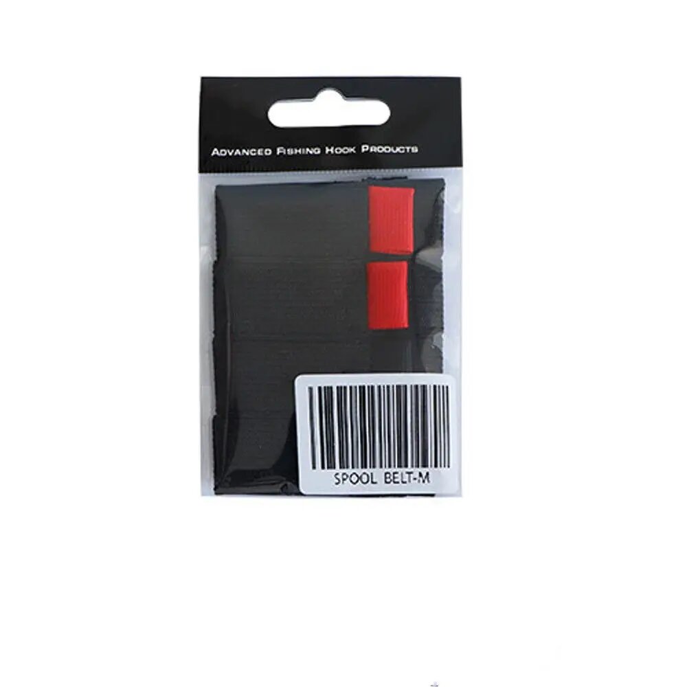 Аксессуары, рыболовные инструменты, эластичная черная катушка S, M, L LL, пояс для рыболовной катушки, катушка для приманки, защитная лента для рыболовной катушки M