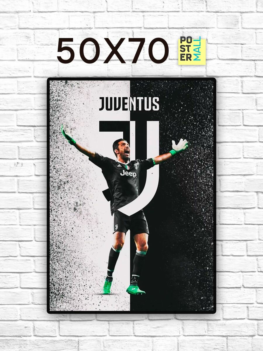 Постер для интерьера на стену (50х70 см). Футбол - Джанлуиджи Буффон