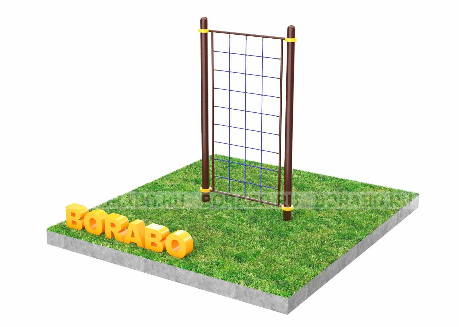 Канатная сетка детская спортивно-игровая для улицы и дачи bw-102