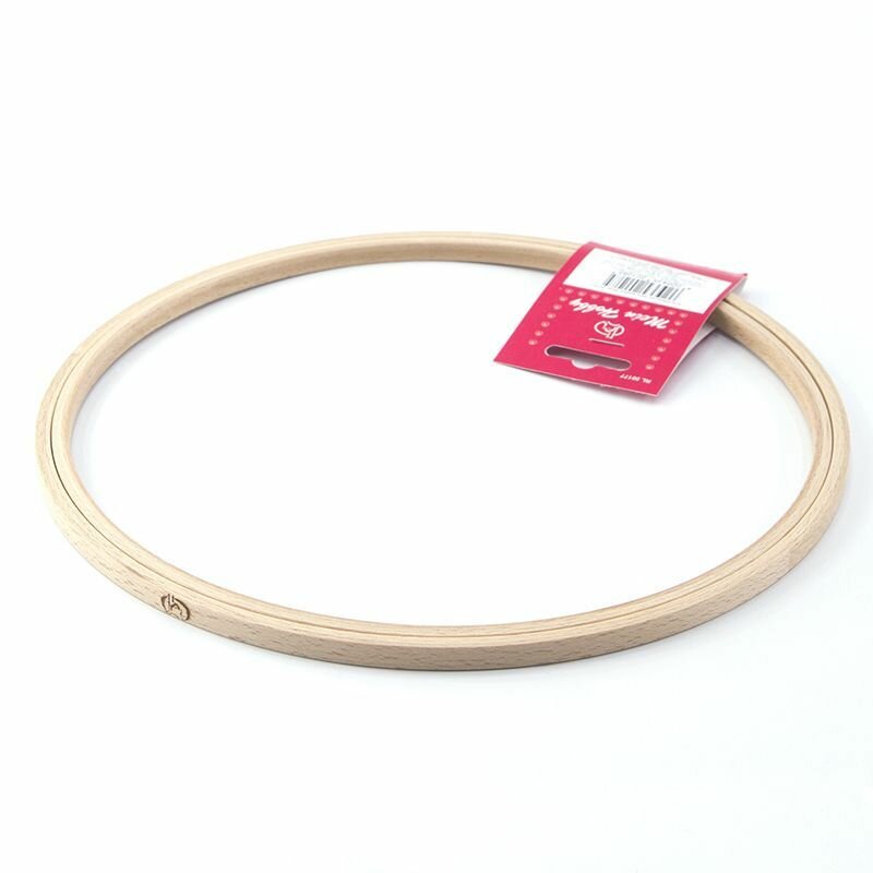 Пяльцы KLASS&GESSMANN Круглые, без замка, высота обода 8 мм, диаметр 25 см