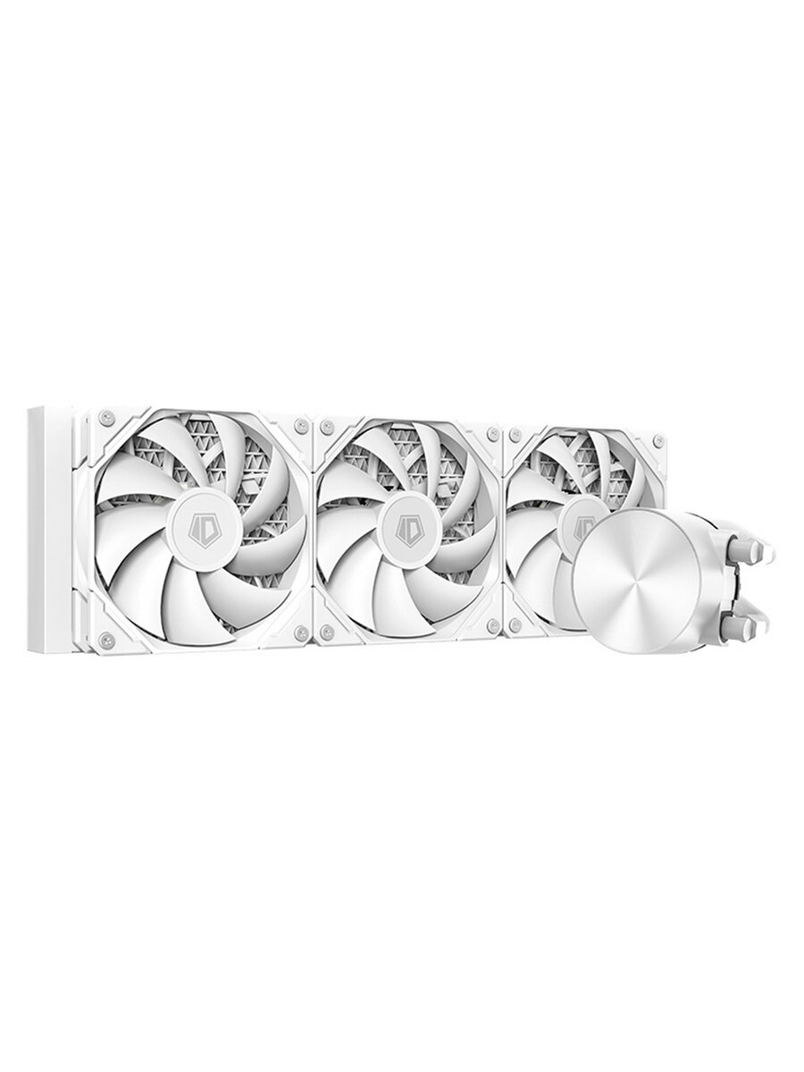 Вентилятор для процессора ID-COOLING FX360 PRO WHITE белый (жидк. охл, 3х120mm, Al, PWM 2900 rpm, 35.2 dB, 4 pin, 350Wt) (FX360 PRO WHITE)